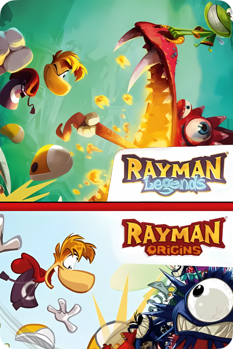 Купить ключ Rayman® Legends + Rayman® Origins Bundle Uplay Весь мир